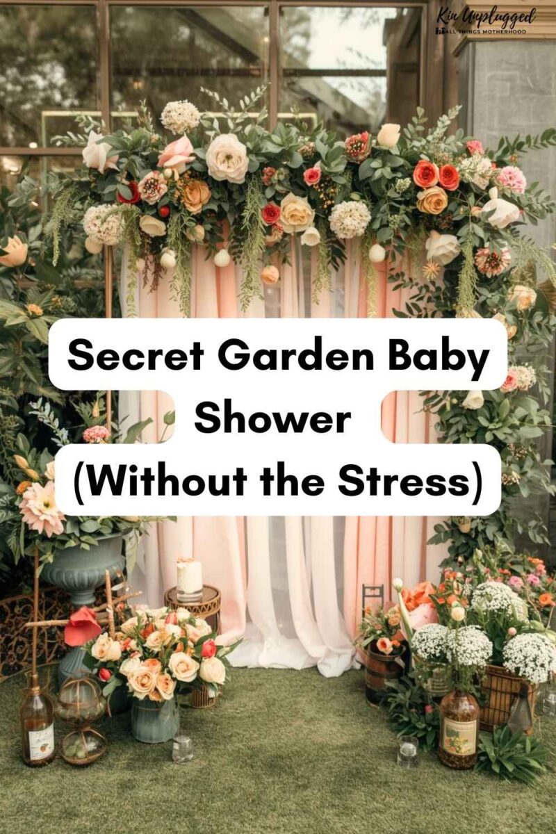 Secret Garden Baby shower Ideas that Feel Magical - Kin Unplugged