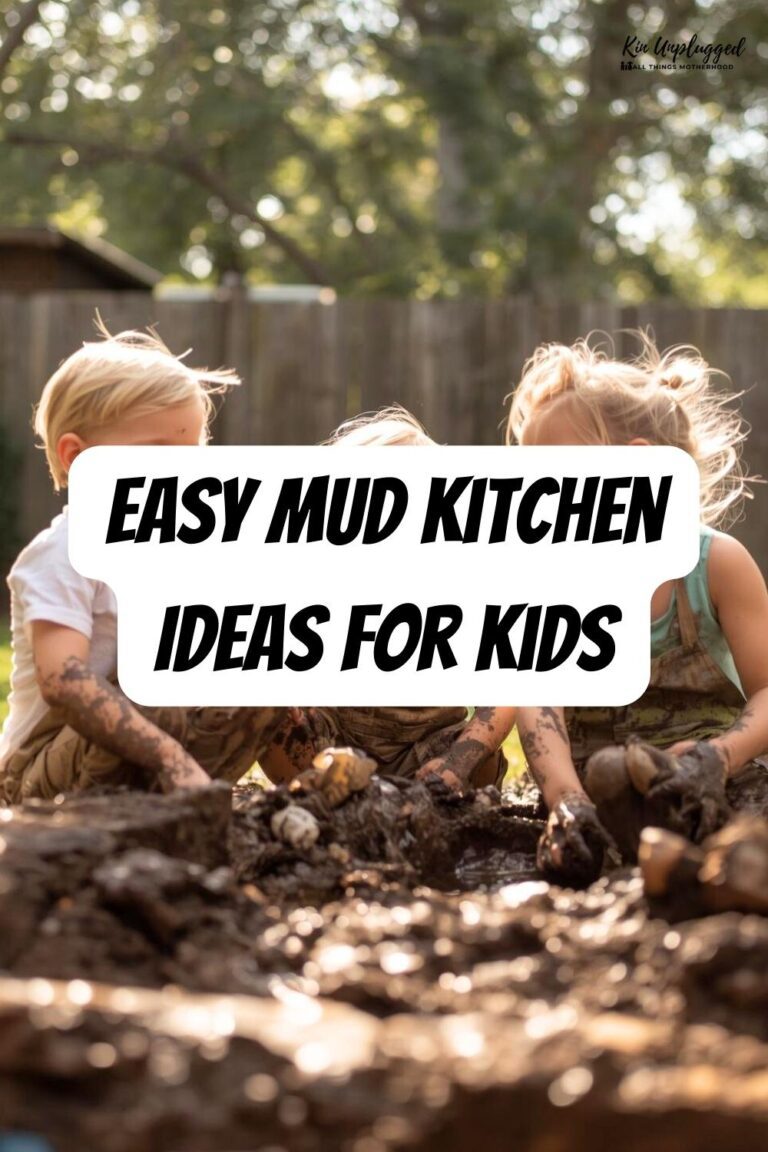 How to DIY a Mud kitchen | Simple outdoor play Kitchen ideas for Busy ...