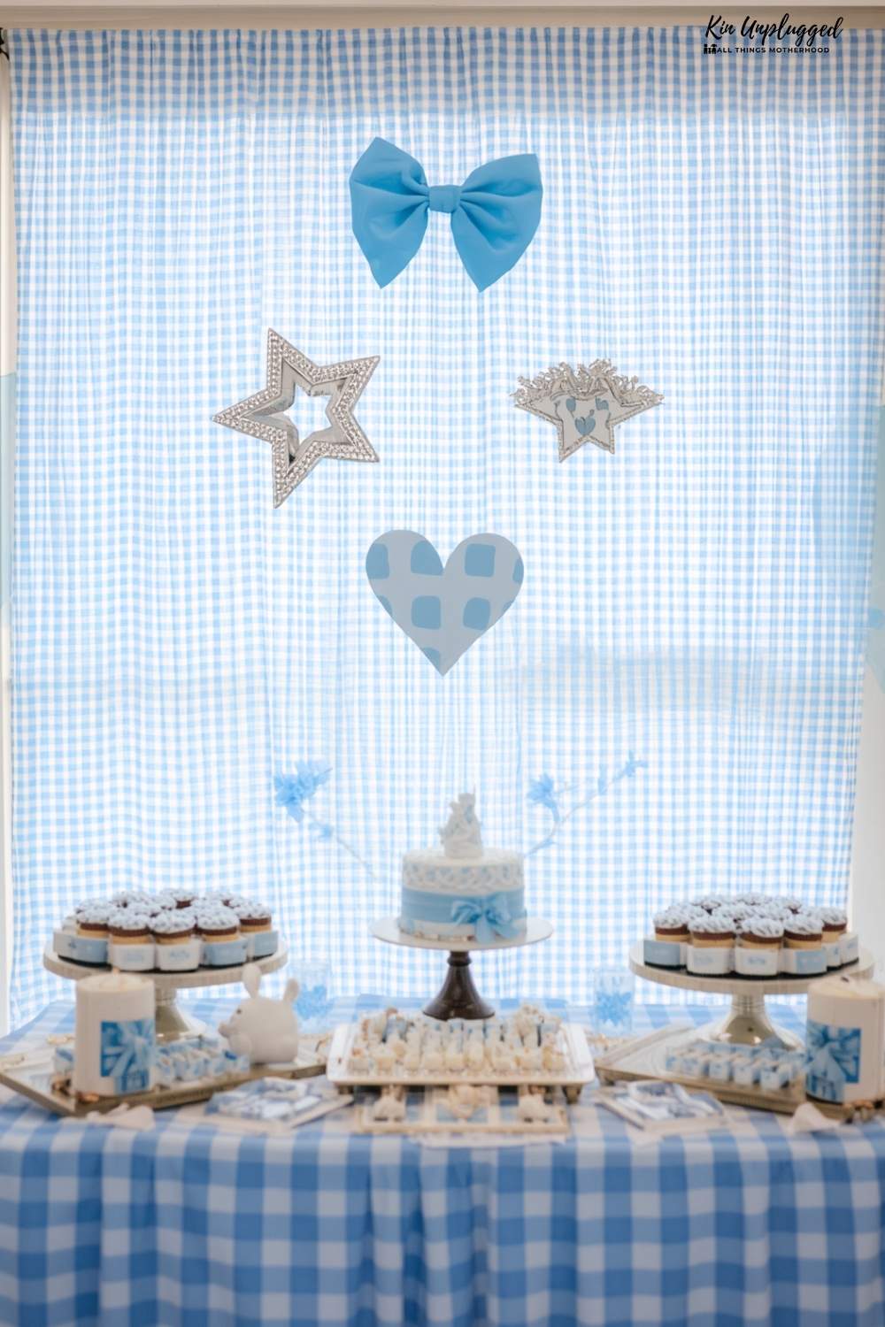Unique Blue Gingham Baby Shower Ideas that are Sweet, Stylish and Fresh ...